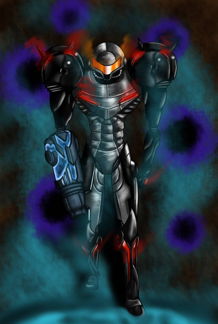 Phazon Suit Samus By Fangzel On Deviantart