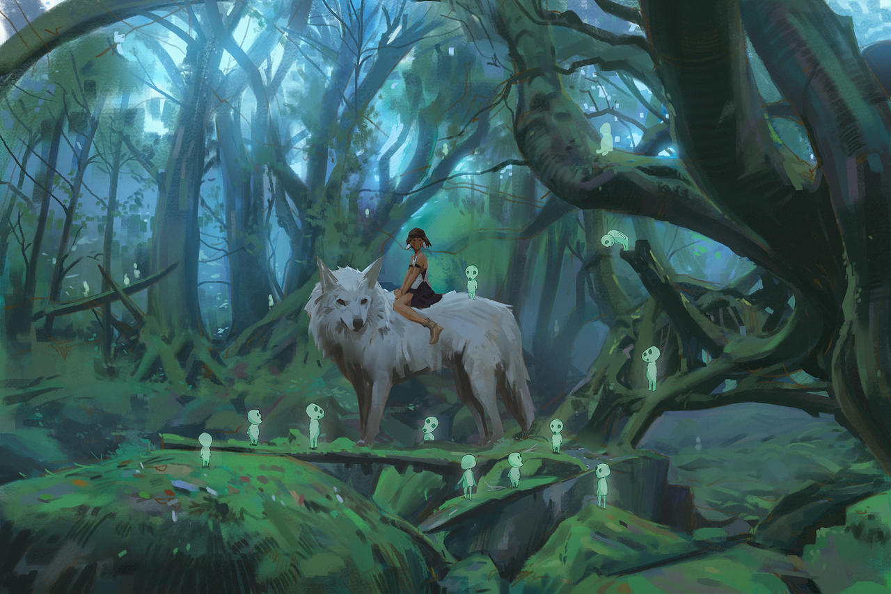 Princess Mononoke By Snatti89 On Deviantart