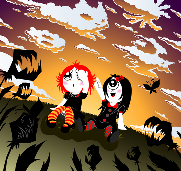 Ruby Gloom- Iris by MHSU on DeviantArt