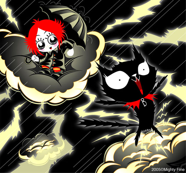Ruby Gloom- Shock by MHSU on DeviantArt