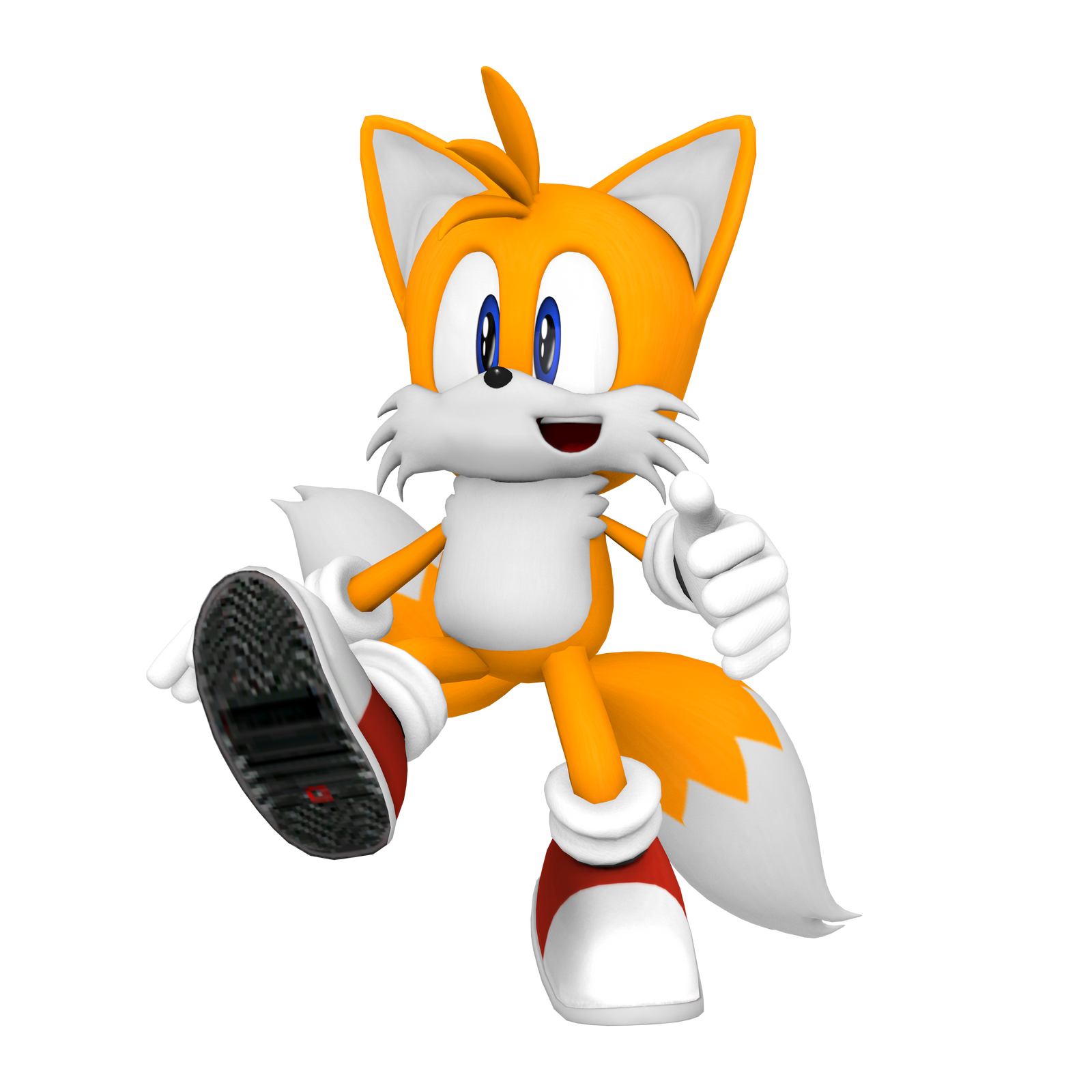 Dreamcast Tails Sonic Adventure 2 Battle Render By Bandicootbrawl96 On