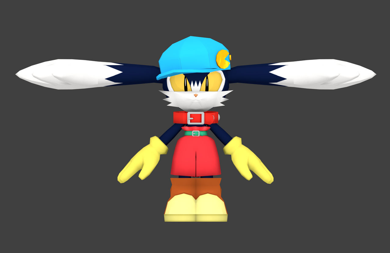 Klonoa Classic Ps1 Model Wip By Bandicootbrawl96 On Deviantart