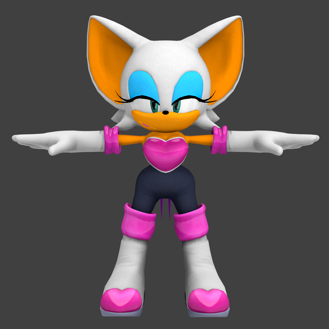 Dreamcast Knuckles Sonic Adventure 2 Battle Render By Bandicootbrawl96