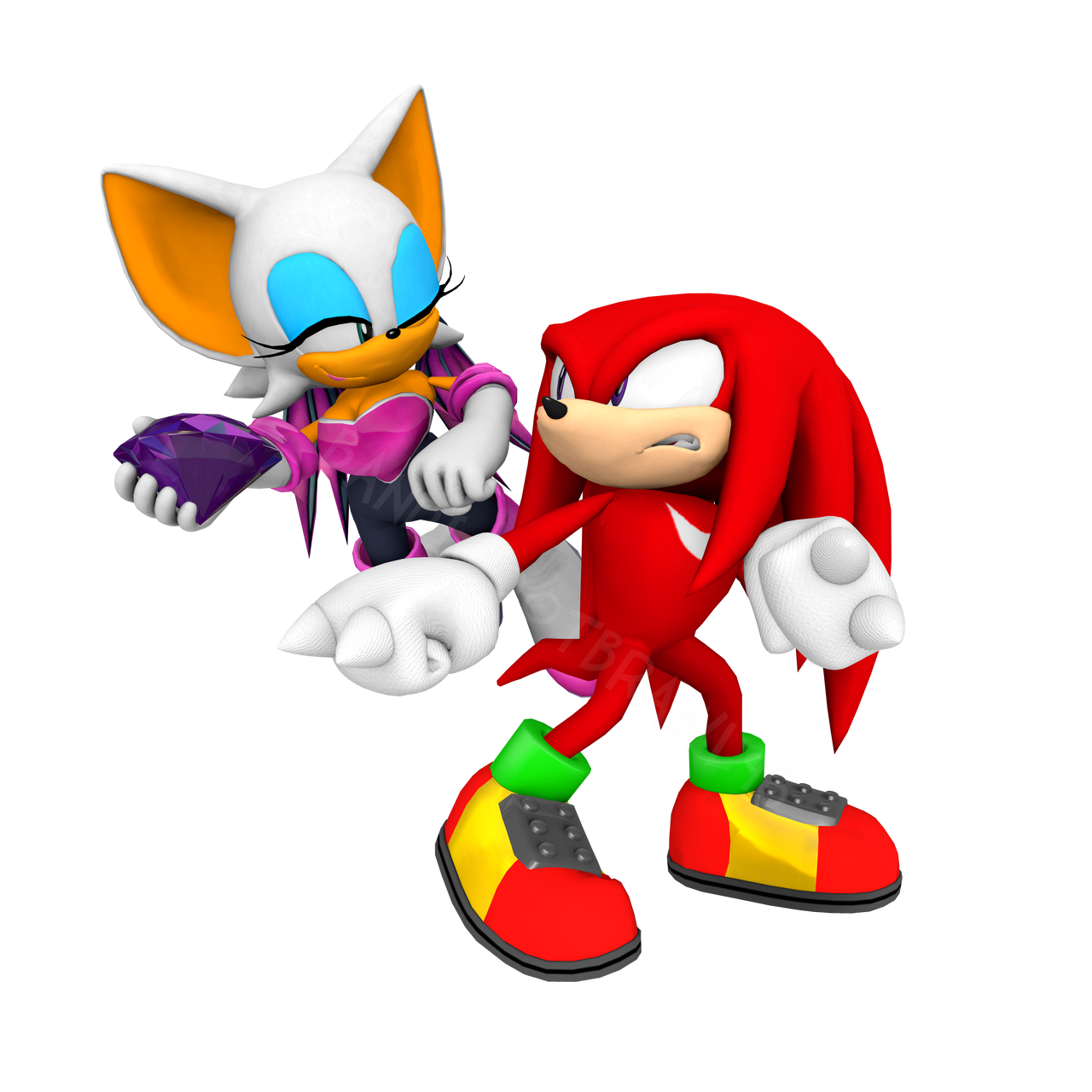 Dreamcast Knuckles and Dreamcast Rouge Render by bandicootbrawl96 on ... Dreamcast Knuckles and Dreamcast Rouge Render by bandicootbrawl96 on ...