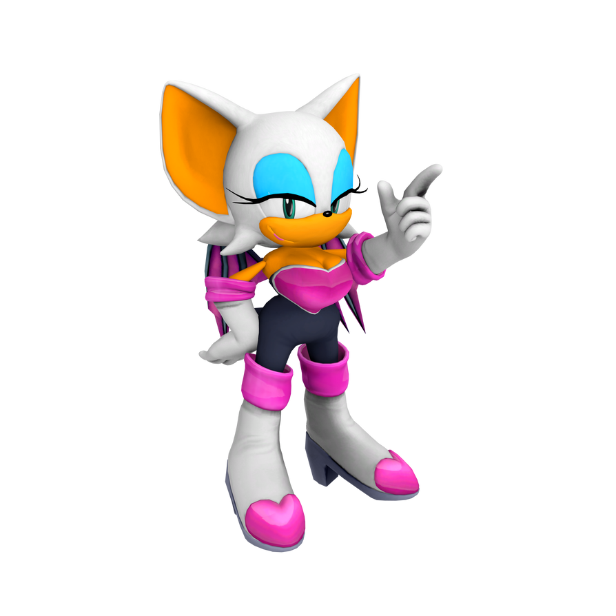 Dreamcast Rouge 2022 Render by bandicootbrawl96 on DeviantArt Dreamcast Rouge 2022 Render by bandicootbrawl96 on DeviantArt