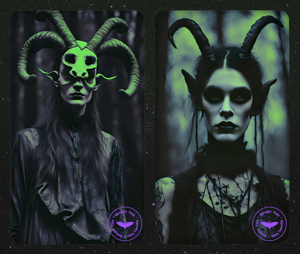 Neon Faun Girls Two By Ransie3 On Deviantart