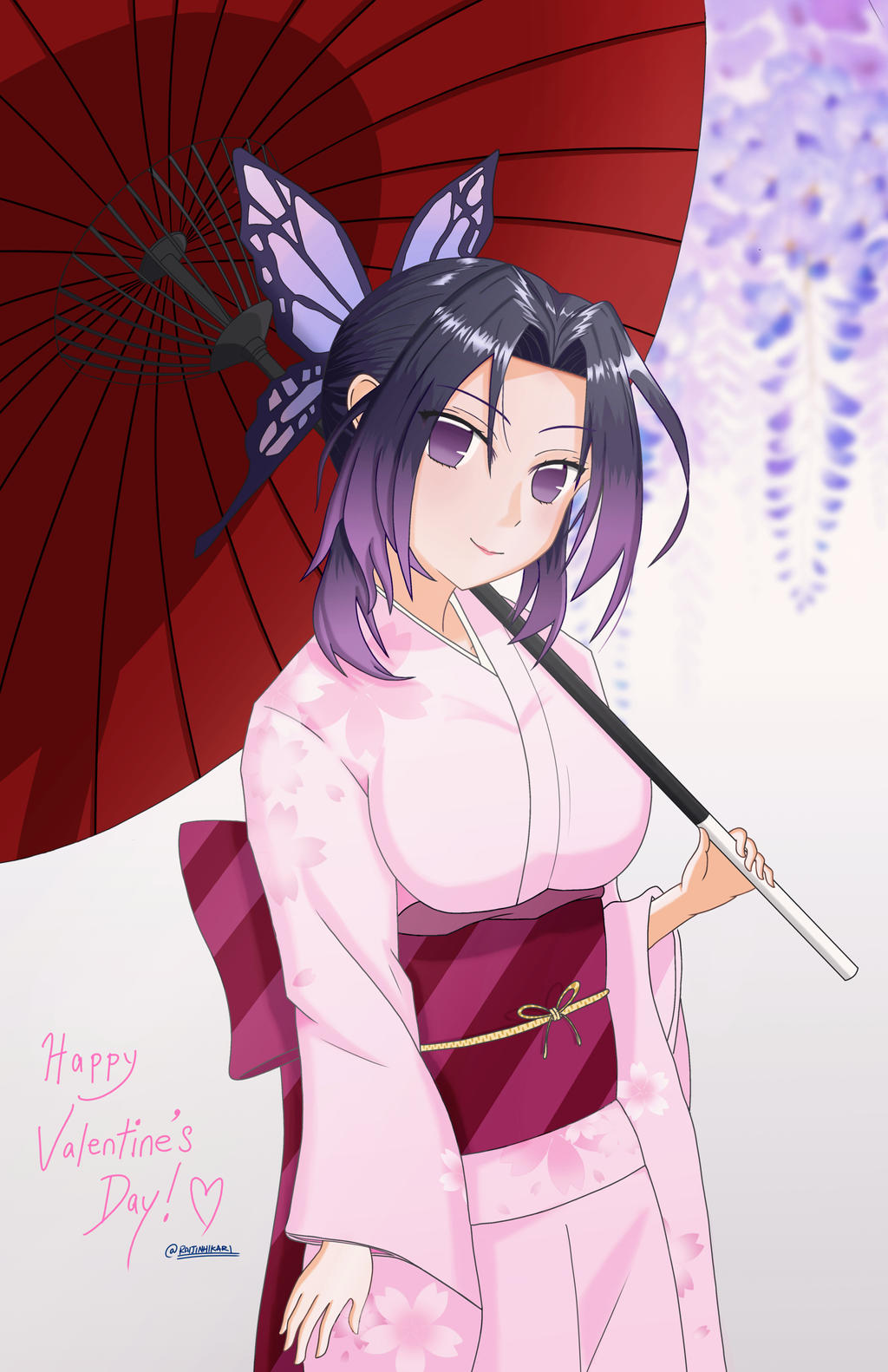 Kocho Shinobu ~kimono Version~ By Raijinhikari On Deviantart