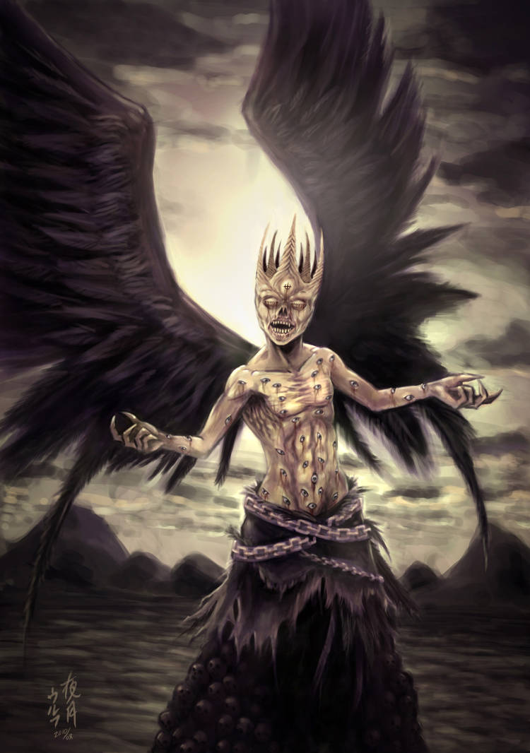 The Angel Samael By Yazukiwolf On Deviantart