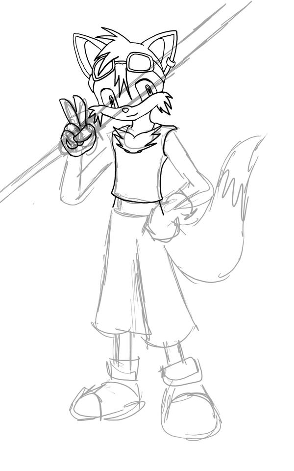 Sonic Oc Progress By Blueheart29 On Deviantart