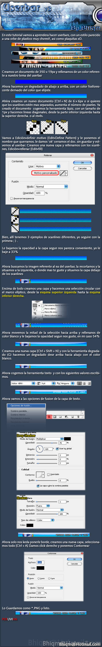 Como hacer Userbars by Bhiqm on DeviantArt