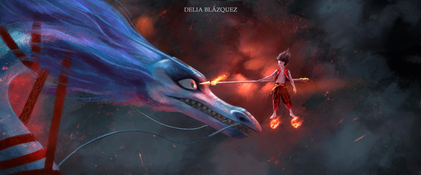 Ne Zha By Deliablazquez On Deviantart