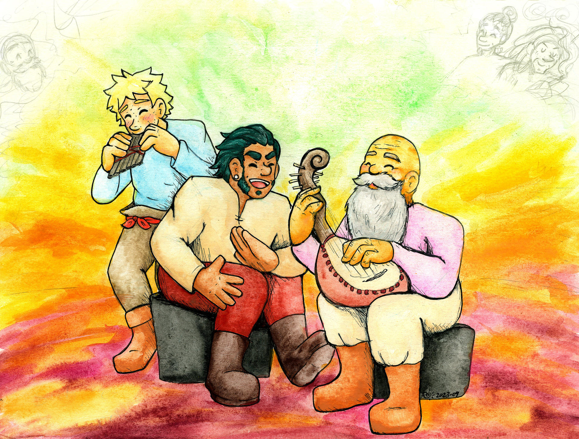 The Caravan Band By Zakuro Kona On Deviantart