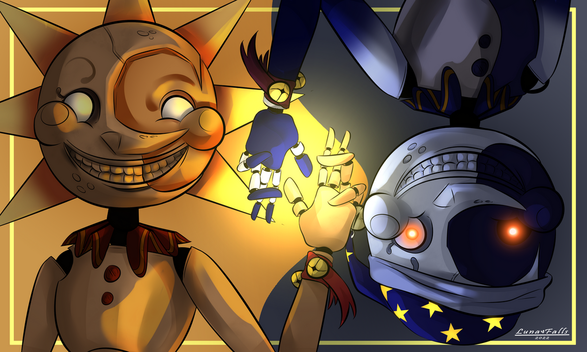 Sun And Moon Fnaf Security Breach 2 By 0lunafalls0 On Deviantart