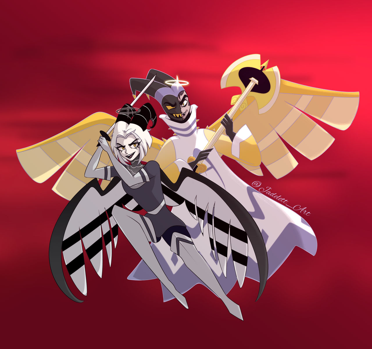 Adam And Lute Hazbin Hotel By 0LunaFalls0 On DeviantArt adam-and-lute-hazbin-hotel-by-0lunafalls0-on-deviantart