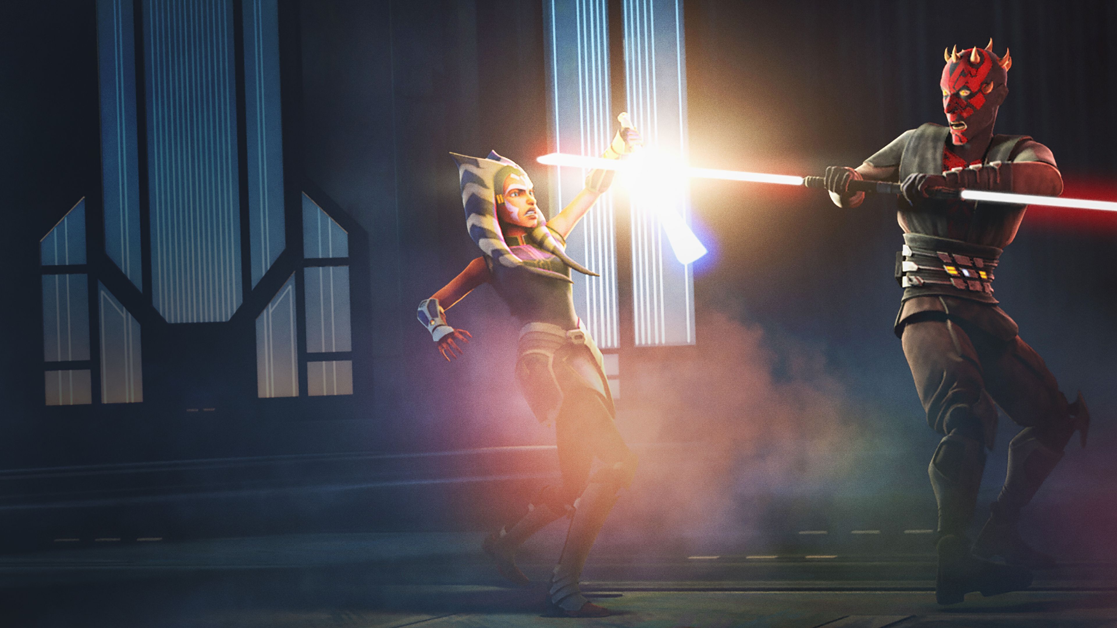 Ahsoka Vs Maul Disney By Commandoinvert On Deviantart