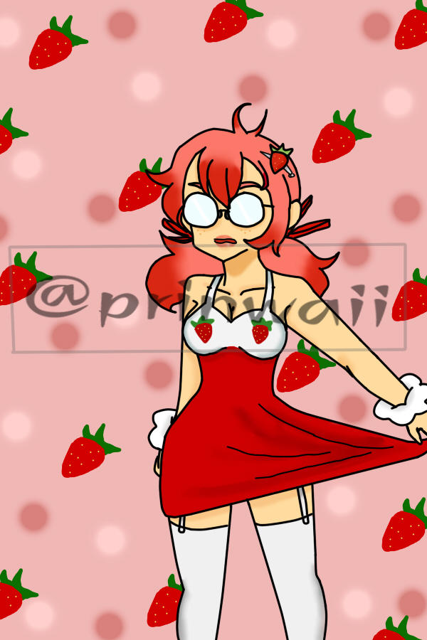 Strawberry Girl By Prinwaii On Deviantart