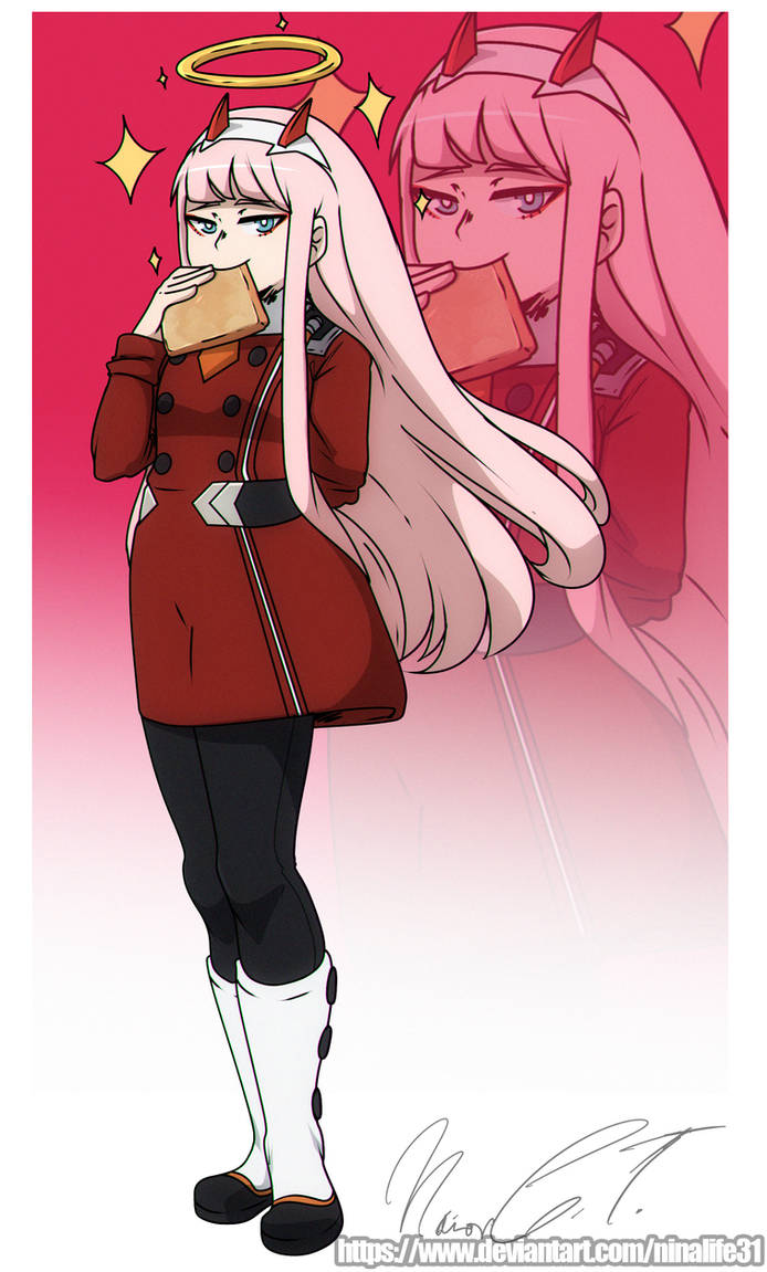 Comm Zero Two By Ninalife31 On Deviantart