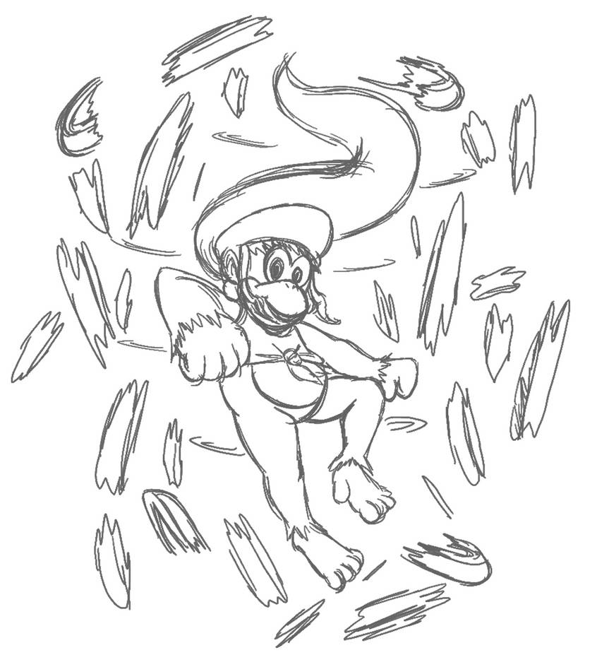 Dixie Kong Barrel Bustin By Kamicciolo On Deviantart