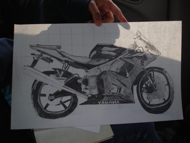 YAMAHA R6 drawing by CHIBIxKURI on DeviantArt
