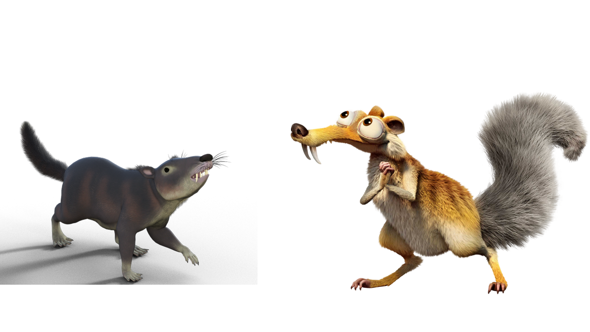 Ice Age Scrat And Real Life Scrat By Gamesbello On Deviantart