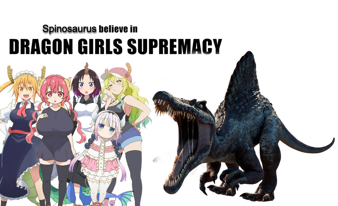 Spinosaurus Believe in Dragon Girls Supremacy by gamesbello on DeviantArt Spinosaurus Believe in Dragon Girls Supremacy by gamesbello on DeviantArt