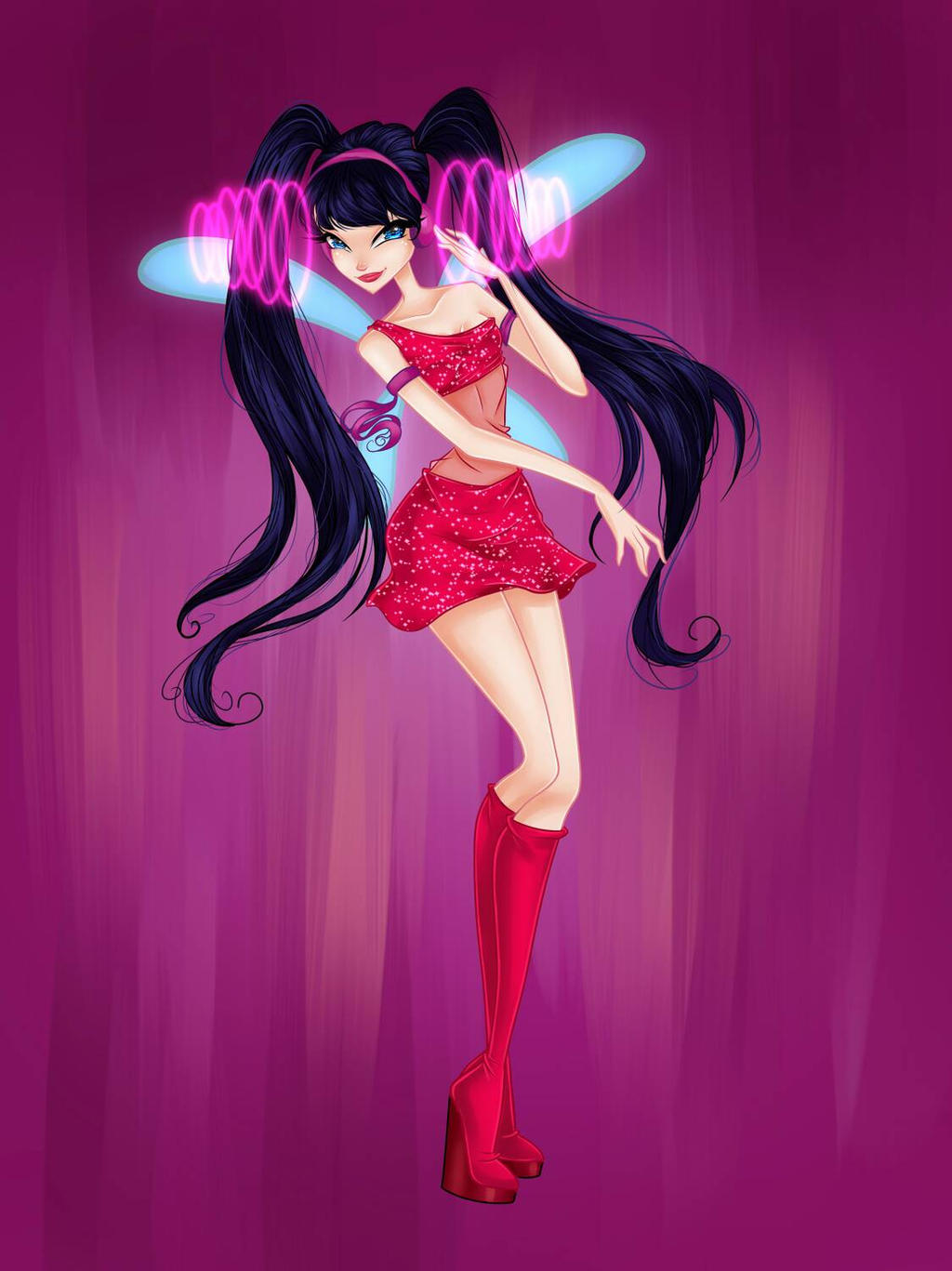 Musa Magic Winx by IlsudeomArt on DeviantArt Musa Magic Winx by IlsudeomArt on DeviantArt