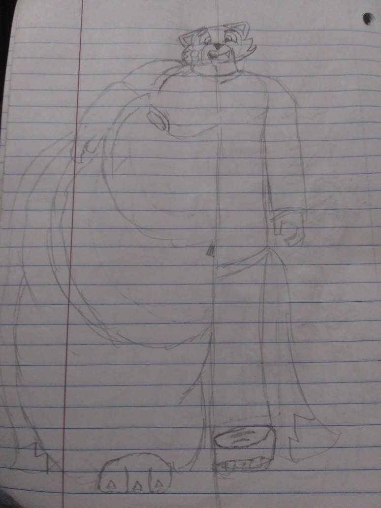 Fat Foxy By M1d1sm0unt On Deviantart