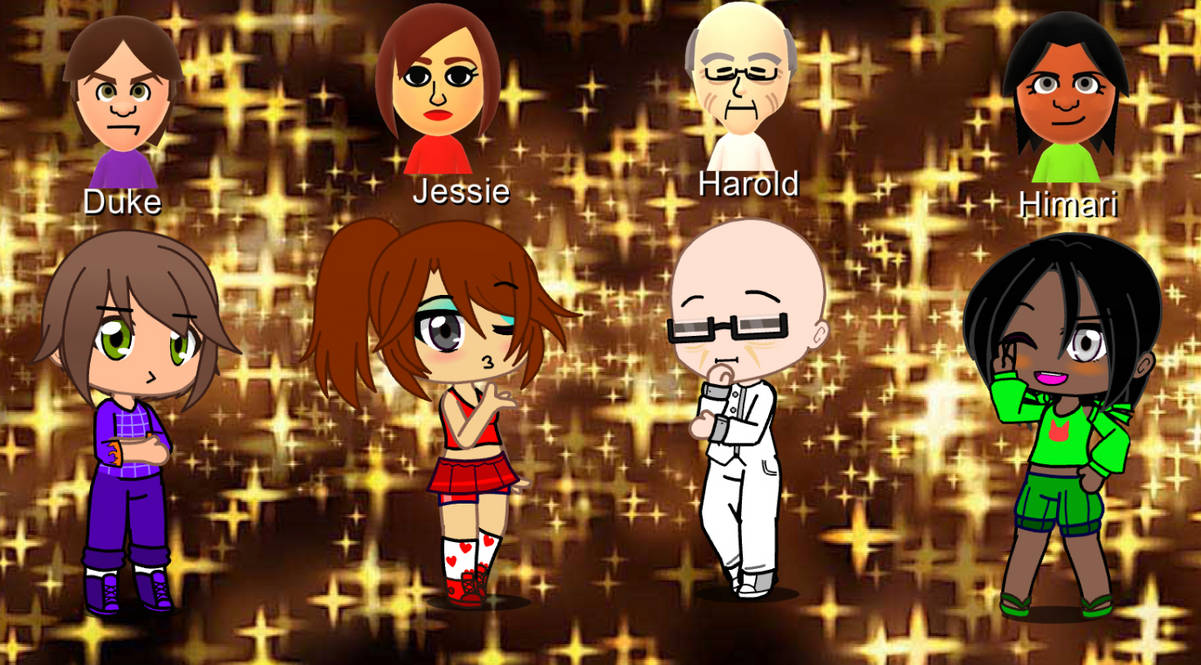 Some old miis I made Gachified #2 by Bechoaz on DeviantArt Some old miis I made Gachified #2 by Bechoaz on DeviantArt