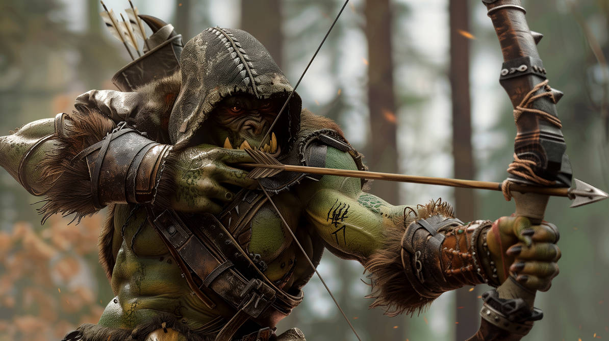 Ork Archer By Brettowetti On Deviantart