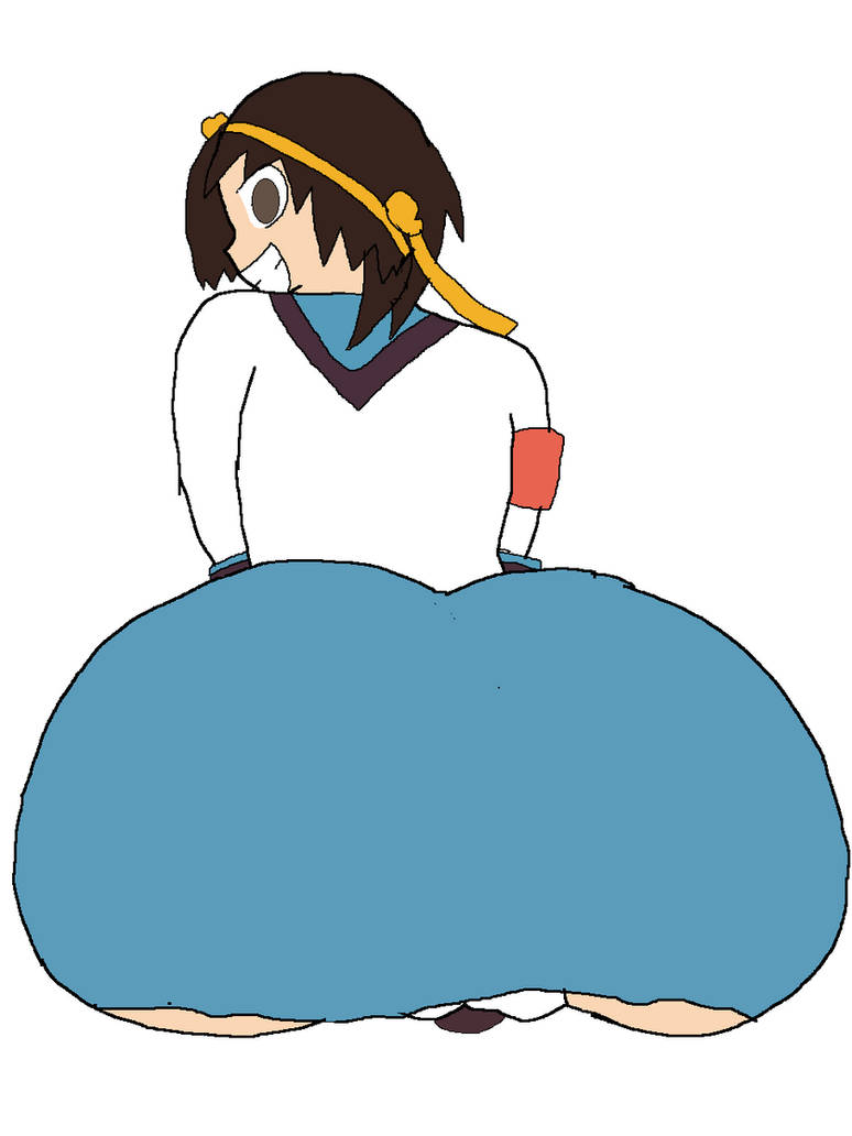 Request Haruhi Buttcrush Kyon By Gladiatorcompany15 On Deviantart