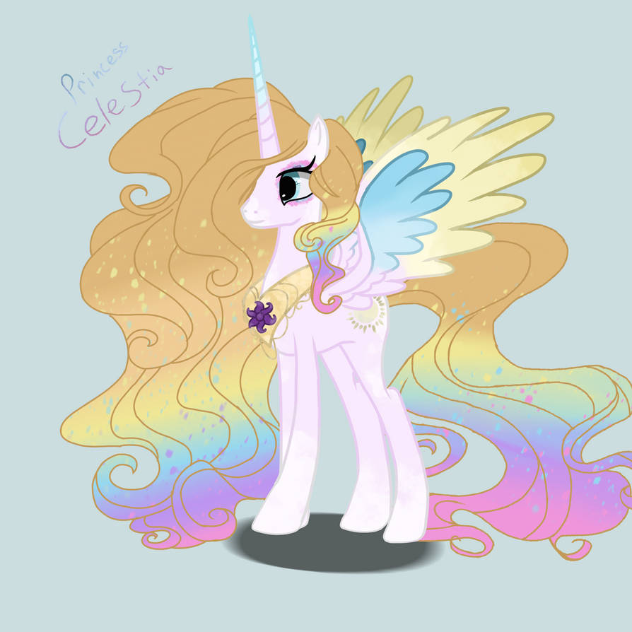 Princess Celestia re-design by AliartzCrt on DeviantArt Princess Celestia re-design by AliartzCrt on DeviantArt
