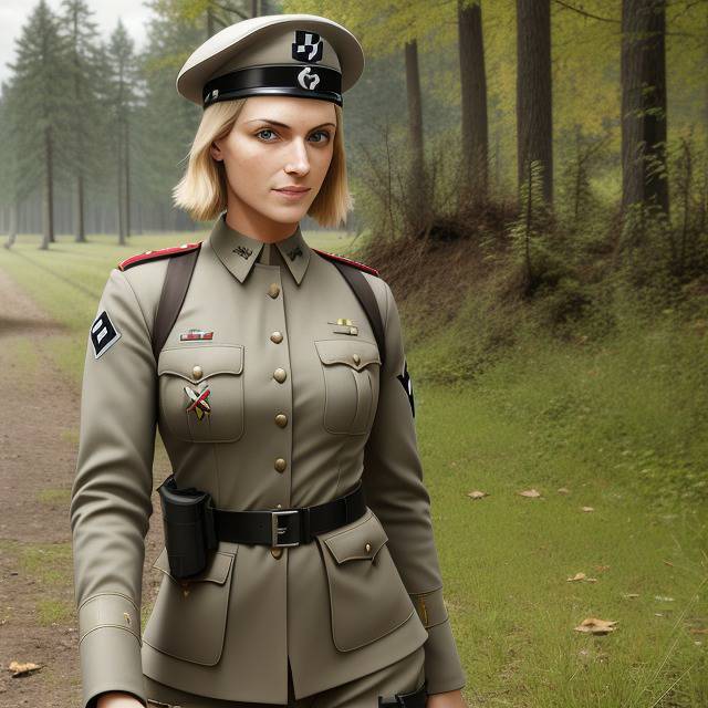 Female German Soldier 1945 By Likesllzw343e On Deviantart