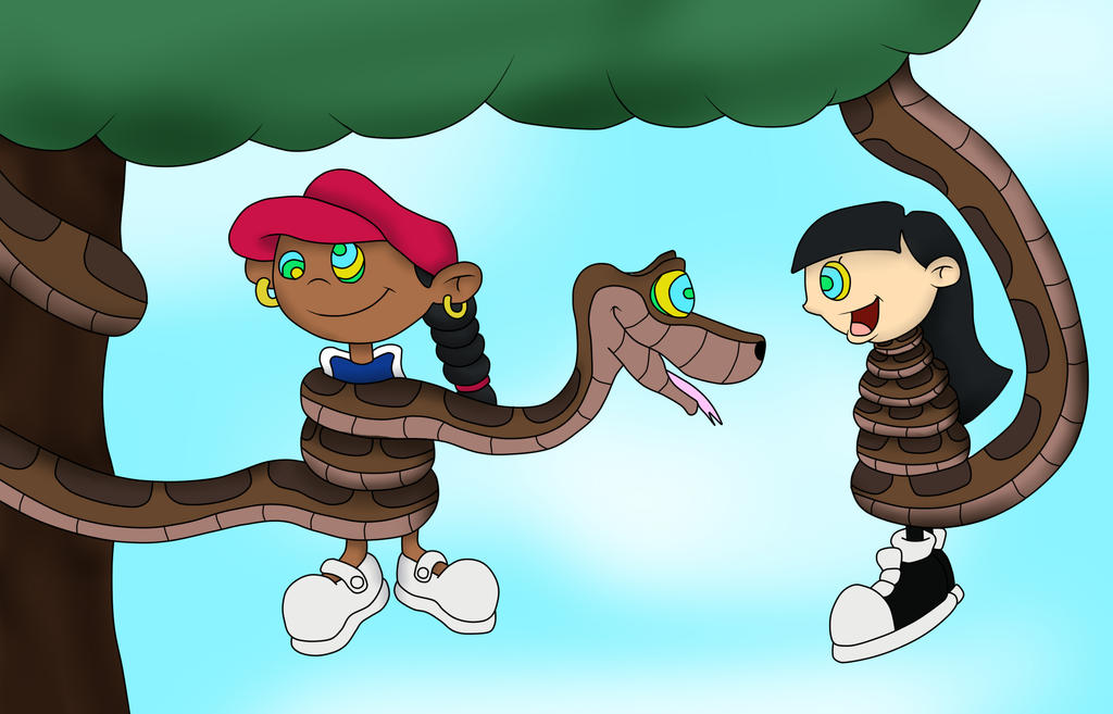 Kaa, Abigail And Kuki by jerrydestrtoyer on DeviantArt Kaa, Abigail And Kuki by jerrydestrtoyer on DeviantArt