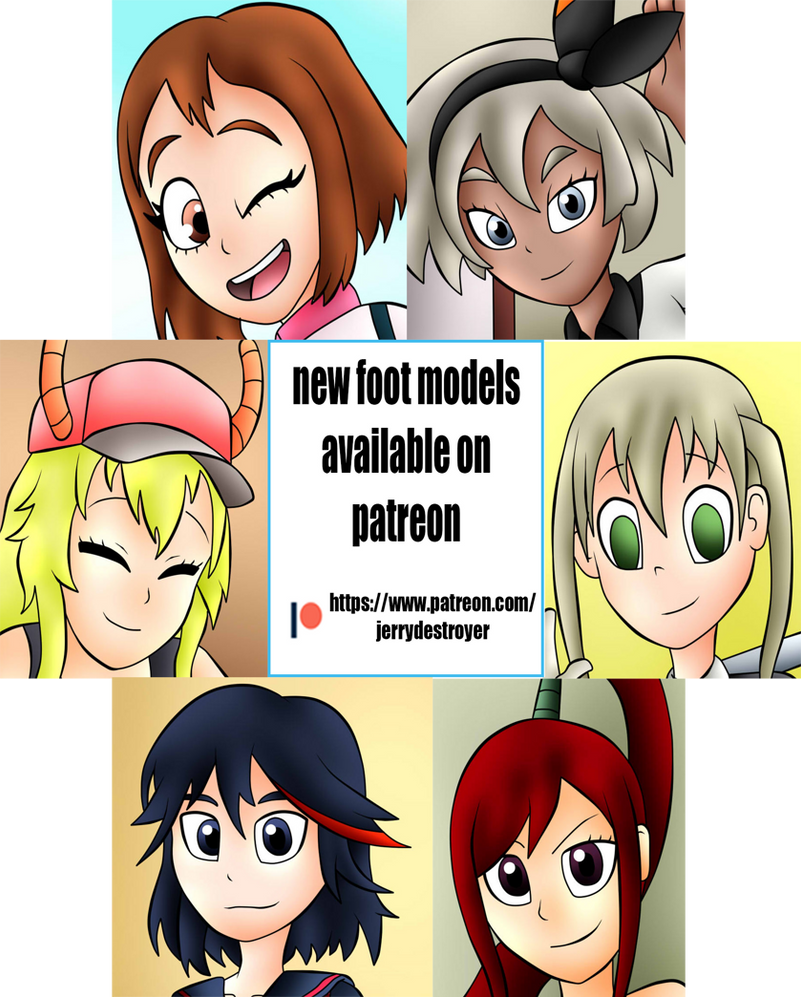 New Feet Models 1 patreon By Jerrydestrtoyer On DeviantArt new-feet-models-1-patreon-by-jerrydestrtoyer-on-deviantart