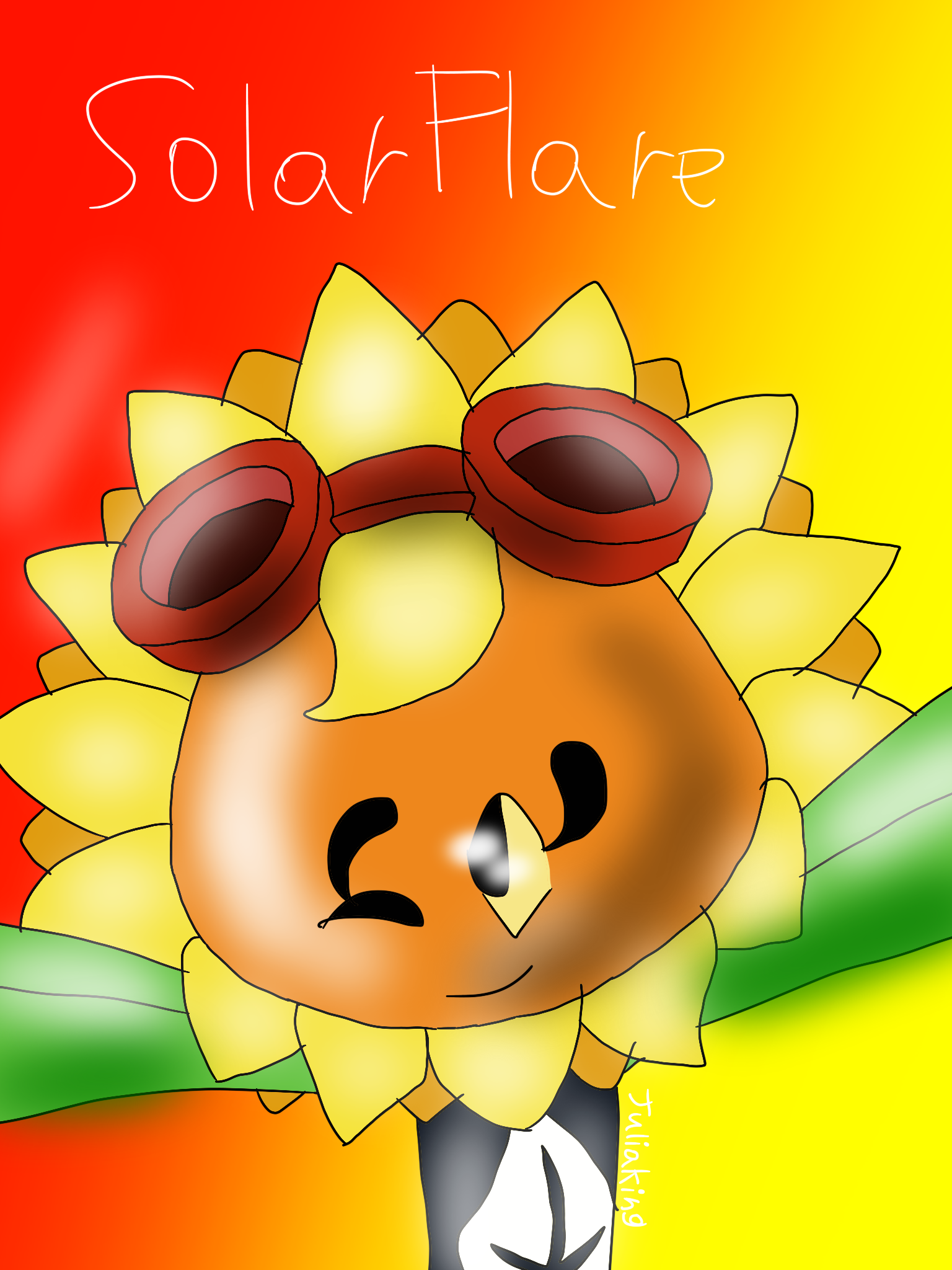 Sola Flare Pvz By Juliakyng On Deviantart