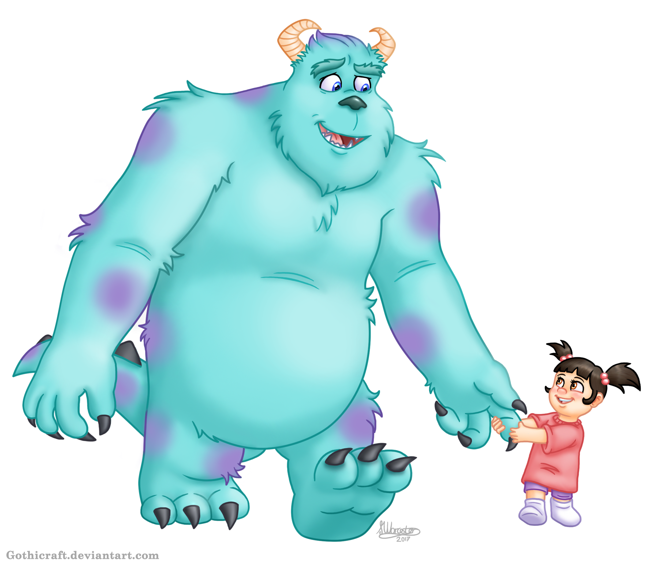 Sully And Boo By Gothicraft On Deviantart