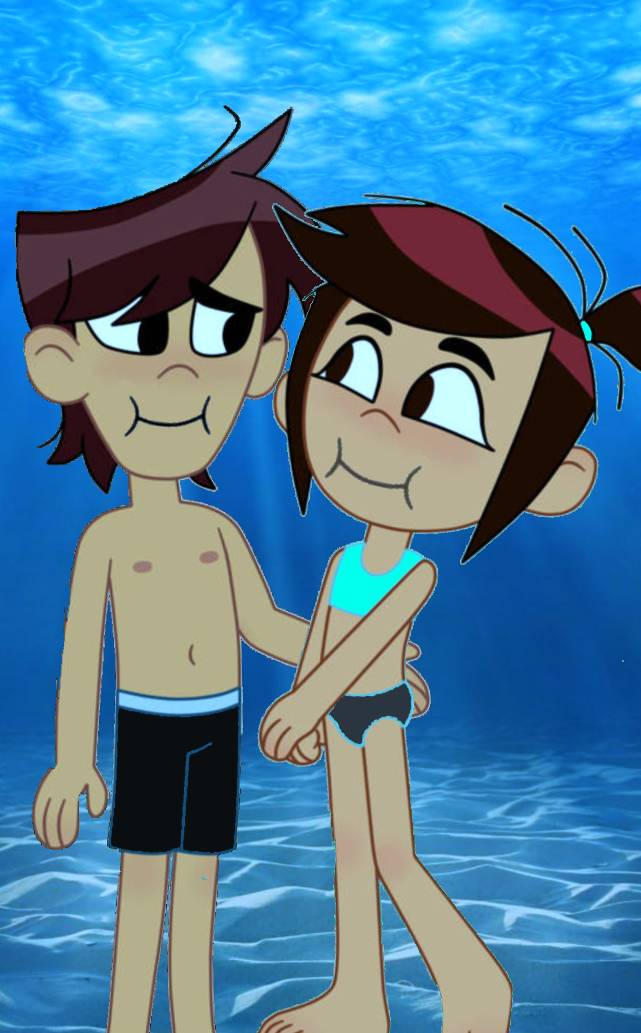 Ollie and Molly underwater. by caiozzyuw on DeviantArt Ollie and Molly underwater. by caiozzyuw on DeviantArt