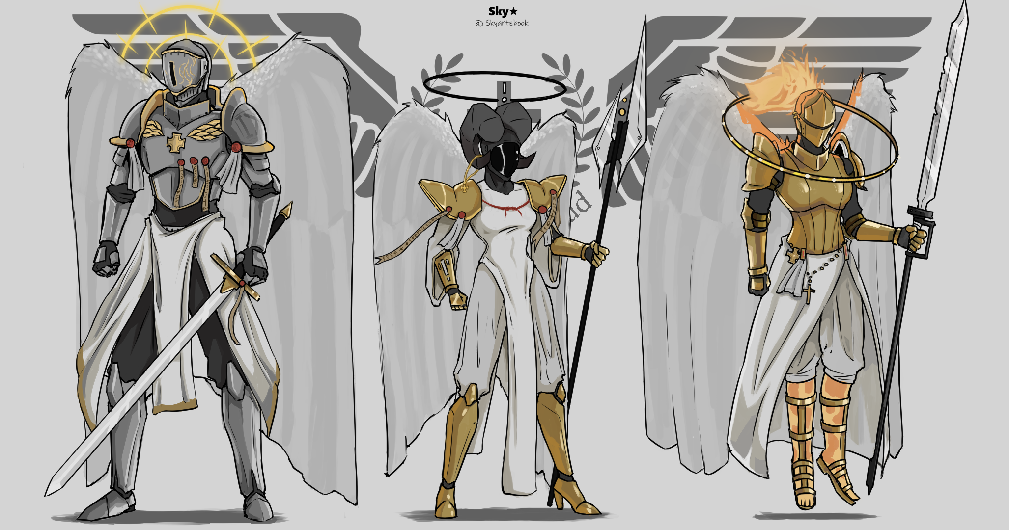 Angel Concept Art By Skyartzbook On Deviantart