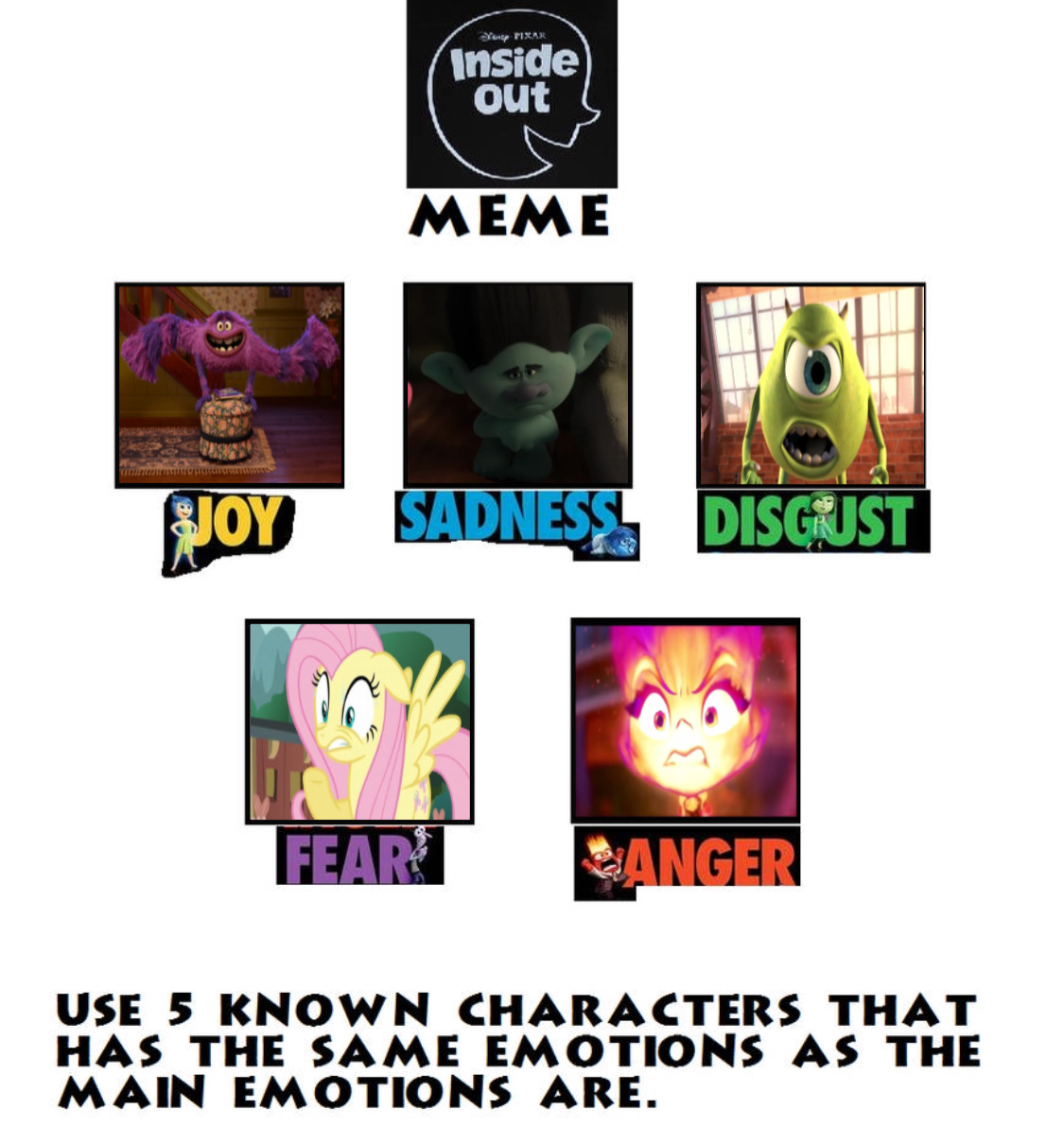 Inside Out Genderbend Recast Meme By Rosybunny1 On Deviantart