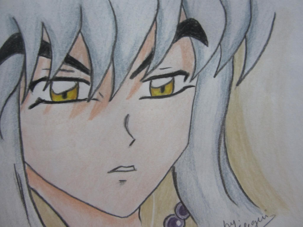 Inuyashas Face By Camilasilva95 On Deviantart