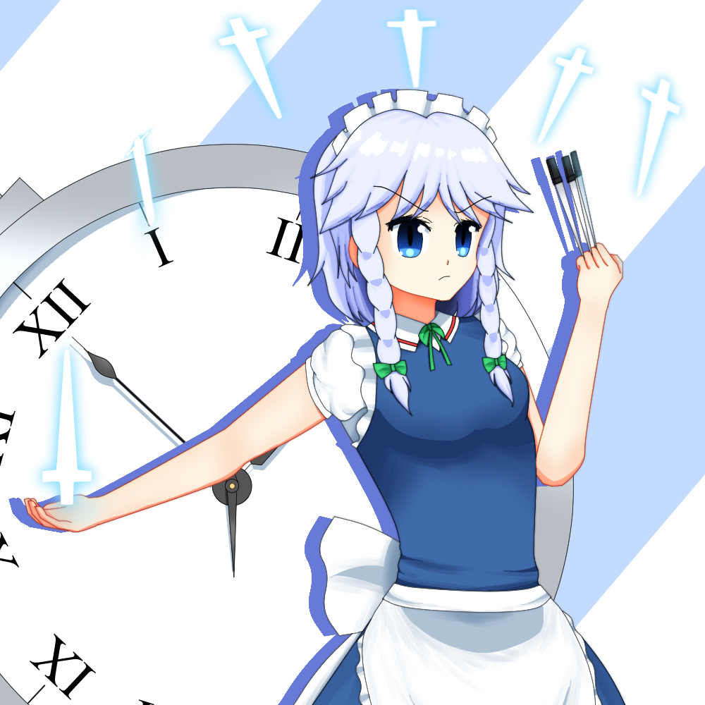 Elegant Maid (Sakuya Izayoi Touhou) by crazy0132 on DeviantArt Elegant Maid (Sakuya Izayoi Touhou) by crazy0132 on DeviantArt