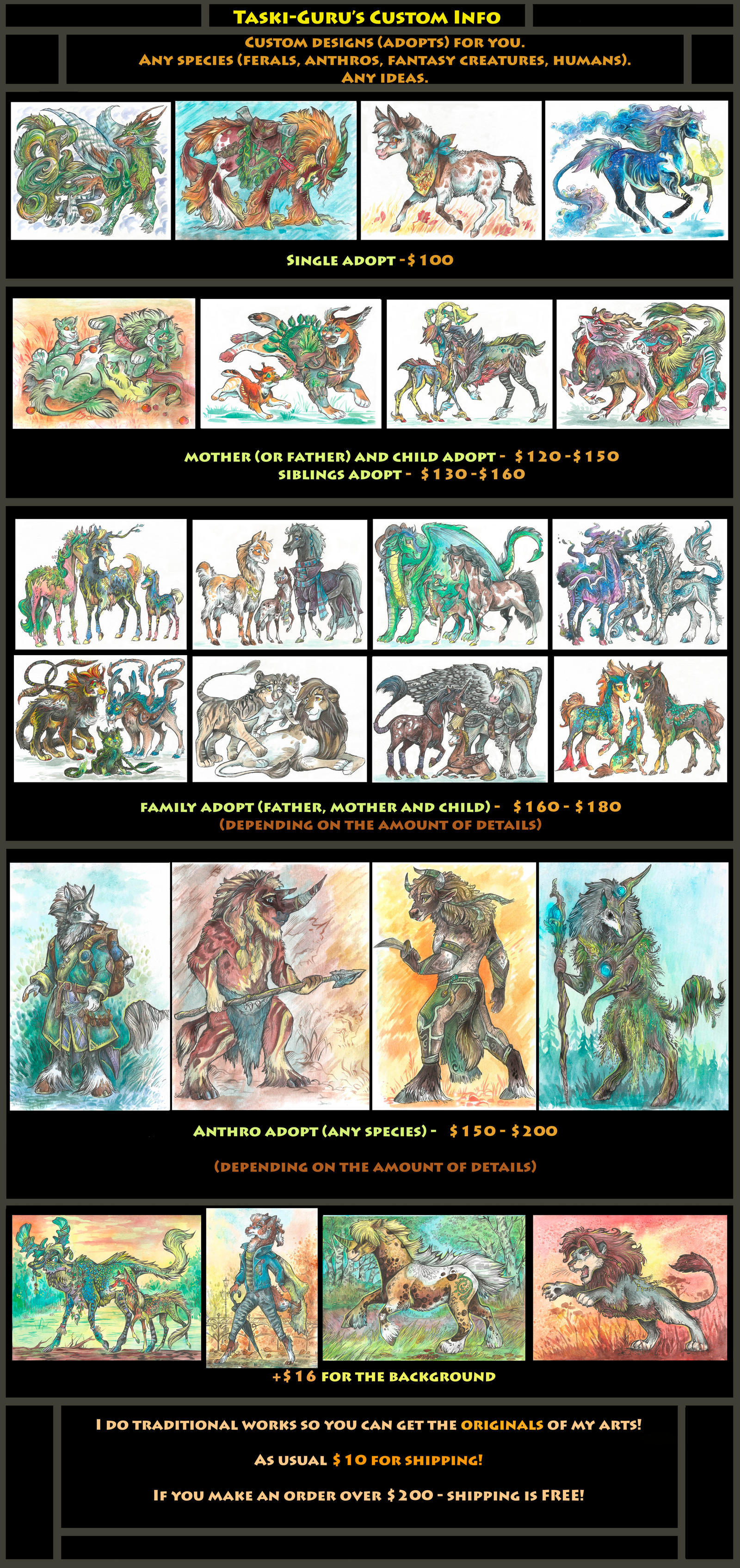Taski Gurus Custom Info Custom Adopts By Taski Guru On Deviantart