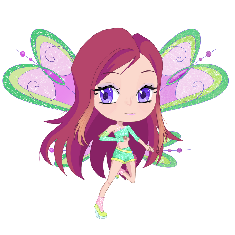 Winx Roxy Chibi Believix By Kenshilite On Deviantart