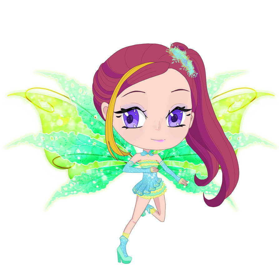 Winx Roxy Chibi Mythix By Kenshilite On Deviantart