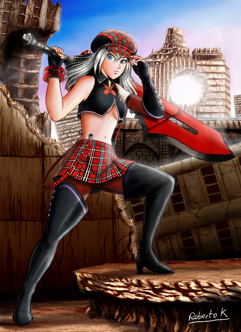 Alisa Illinichina Amiella God Eater By Robertokohama On Deviantart