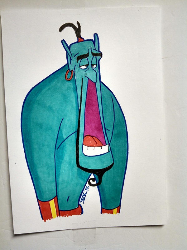 Genie jaw drop by kirto on DeviantArt Genie jaw drop by kirto on DeviantArt