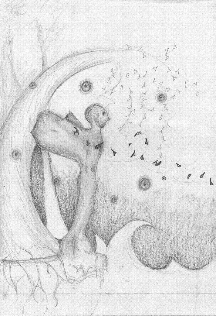 Into The Distance -drawing- by Supermage on DeviantArt