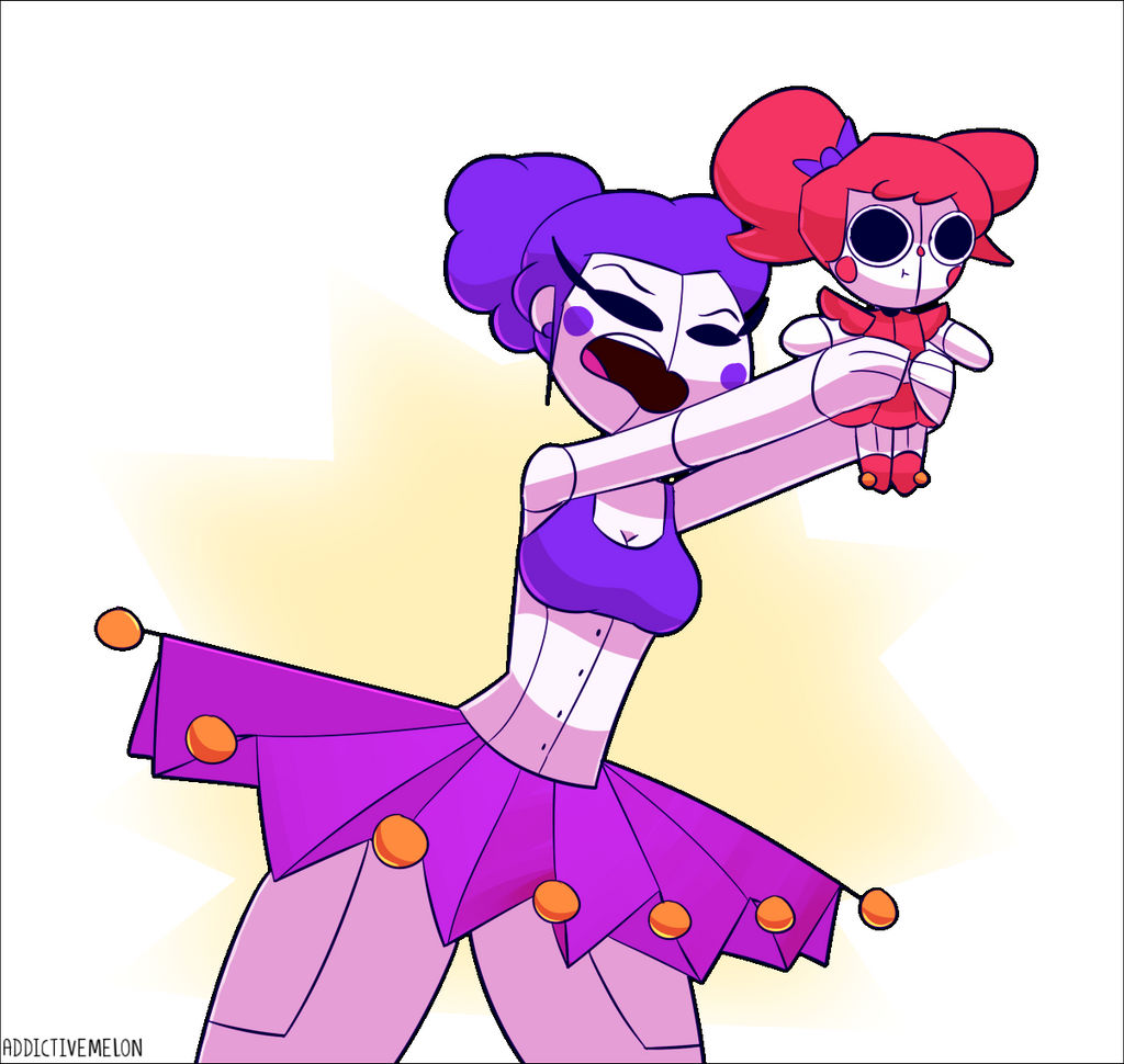 Ballora Holding A Baby By AddictiveMelon On DeviantArt ballora-holding-a-baby-by-addictivemelon-on-deviantart