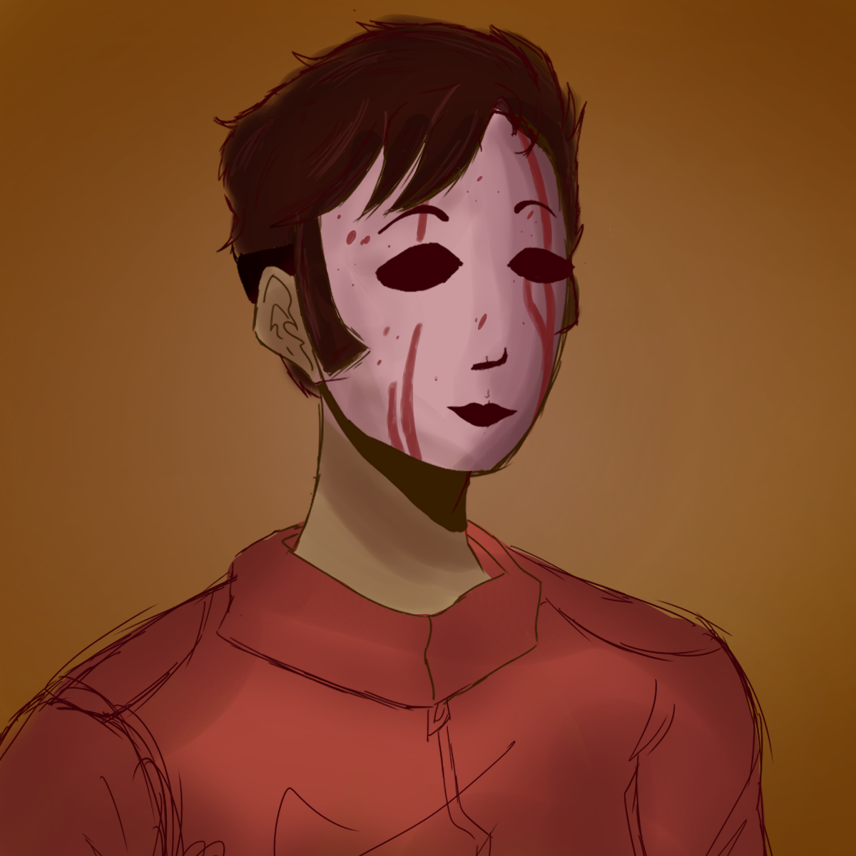Masky Sketch Creepypasta Marble Hornets By Jellybeanjive On Deviantart
