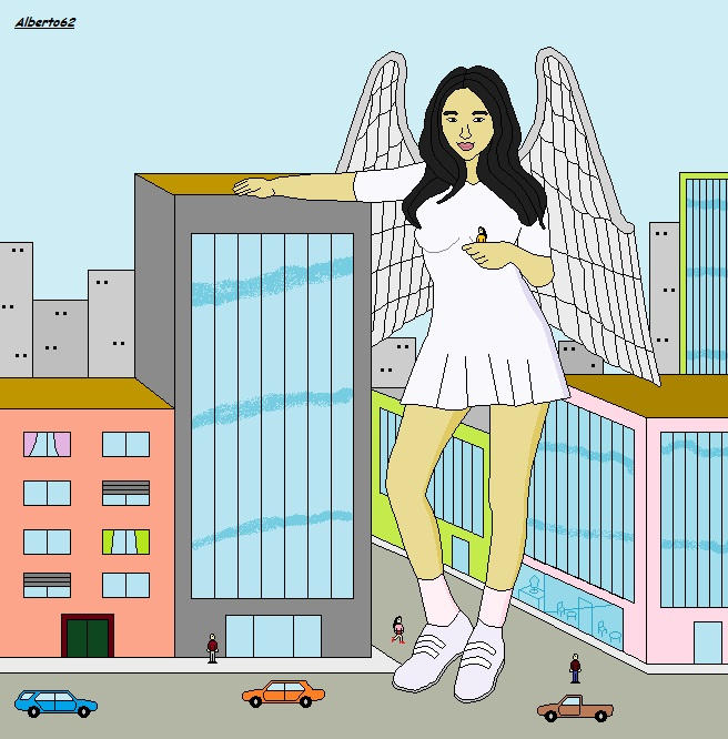 Asian Giantess Angel 1 by Alberto62 on DeviantArt Asian Giantess Angel 1 by Alberto62 on DeviantArt
